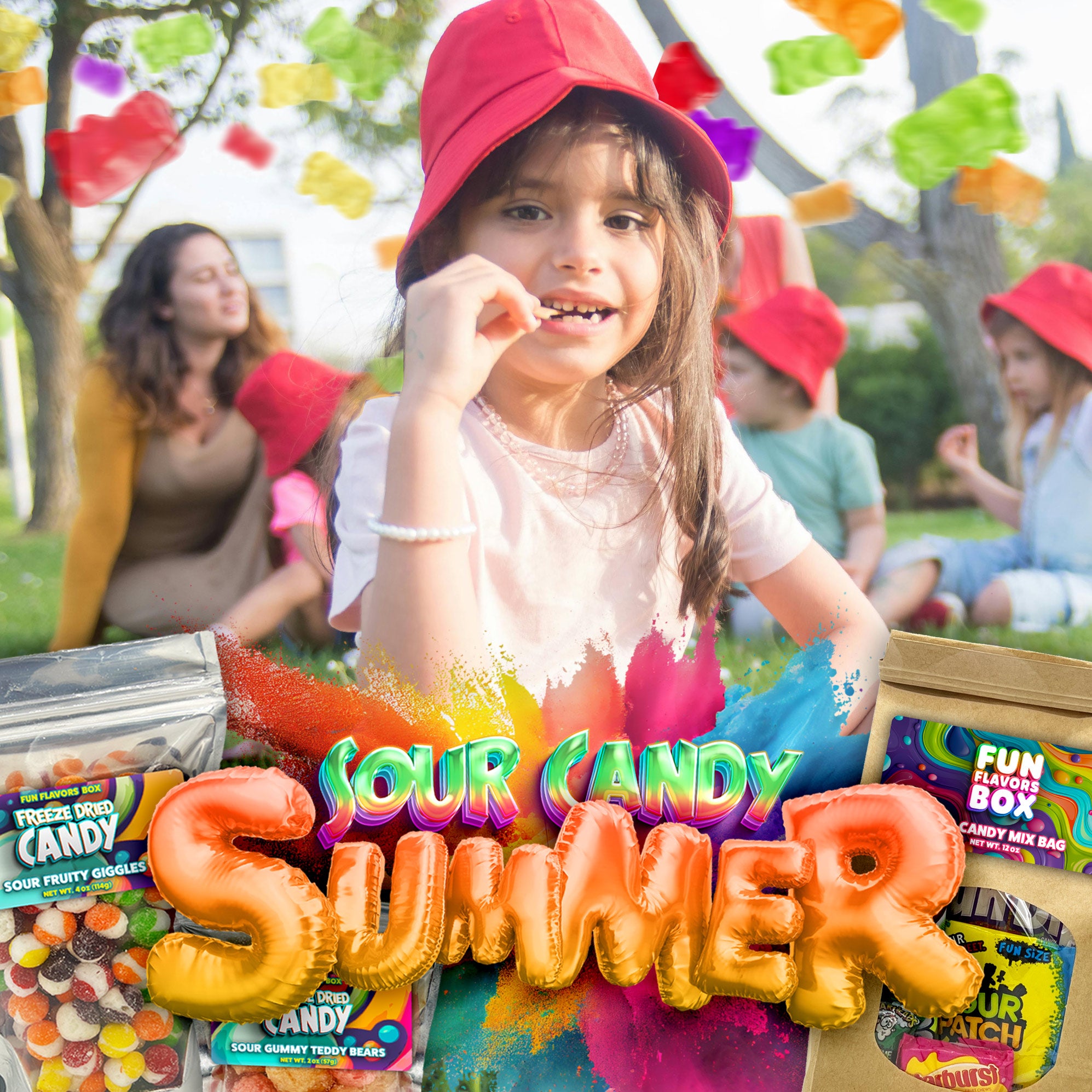 Sour Candy Summer Collection – Fun Flavors Box