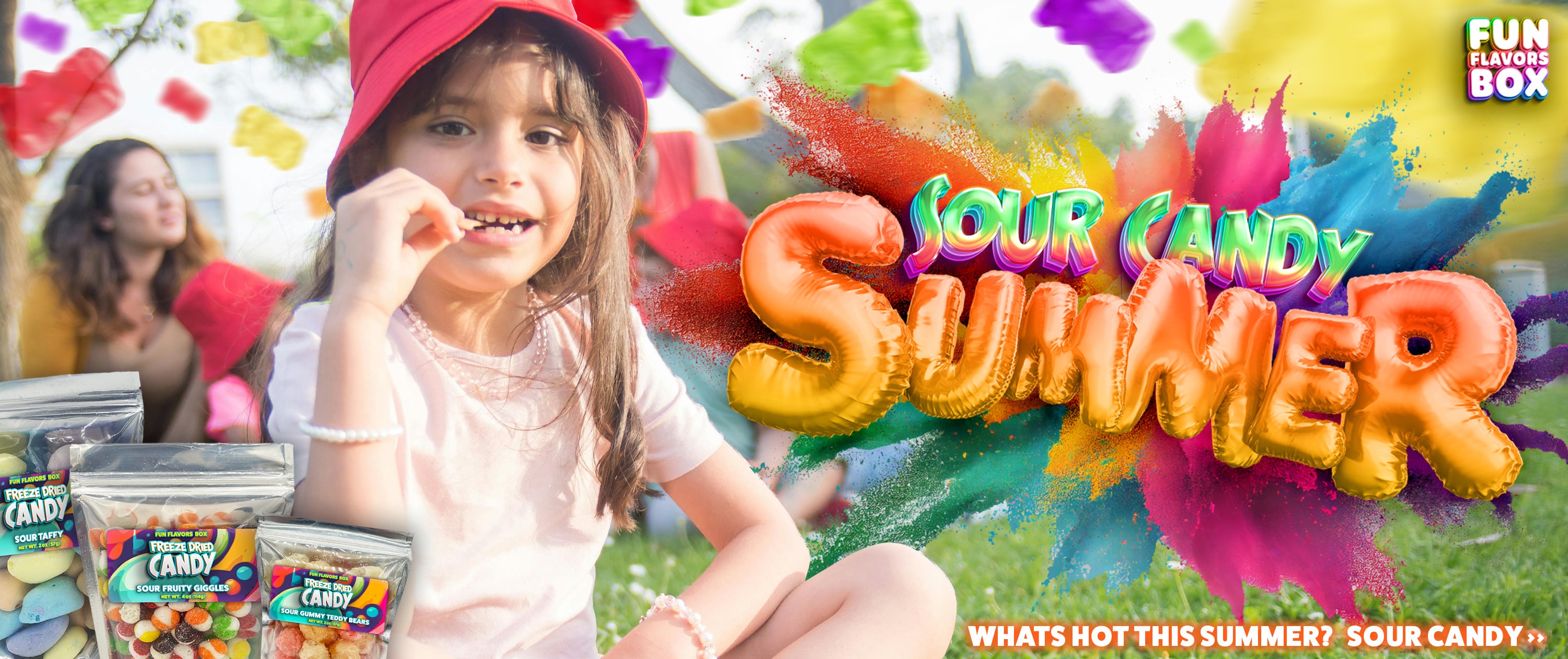 Fun Flavors Box | Personalized healthy snack box and care packages