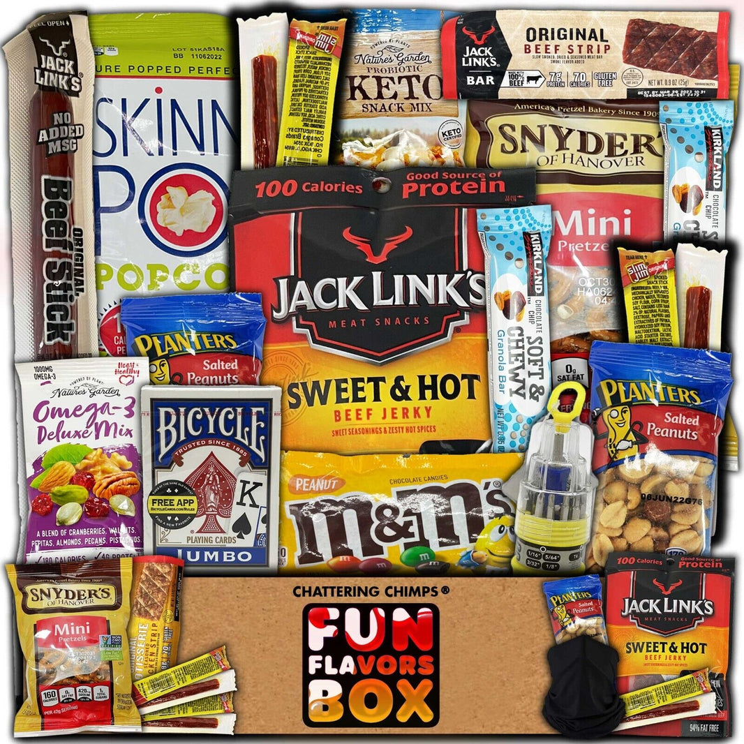Fun Flavors Box | Personalized healthy snack box and care packages