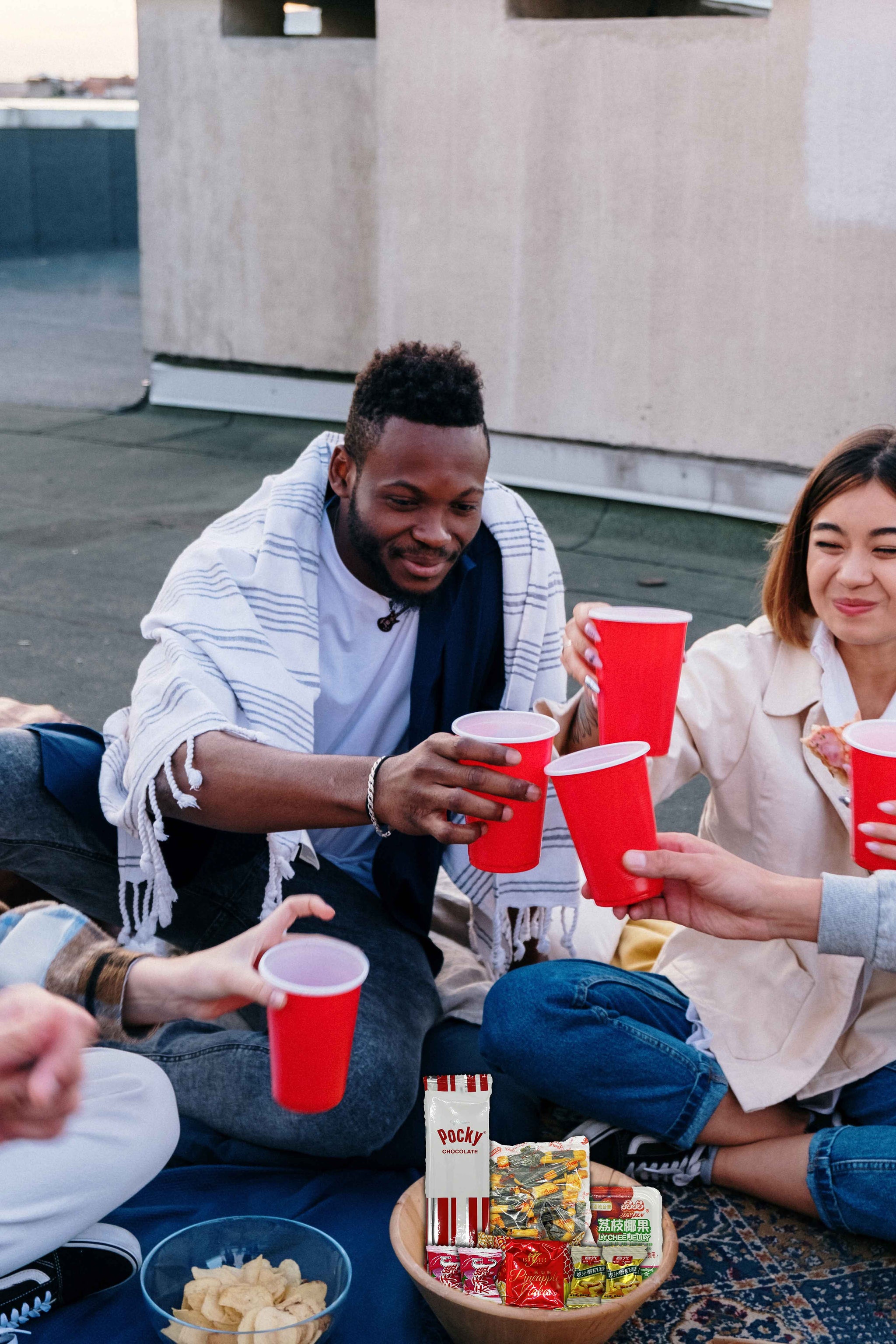 Fun Flavor Box Asian Snacks Candy Snack Box Variety Pack Gift Care ...