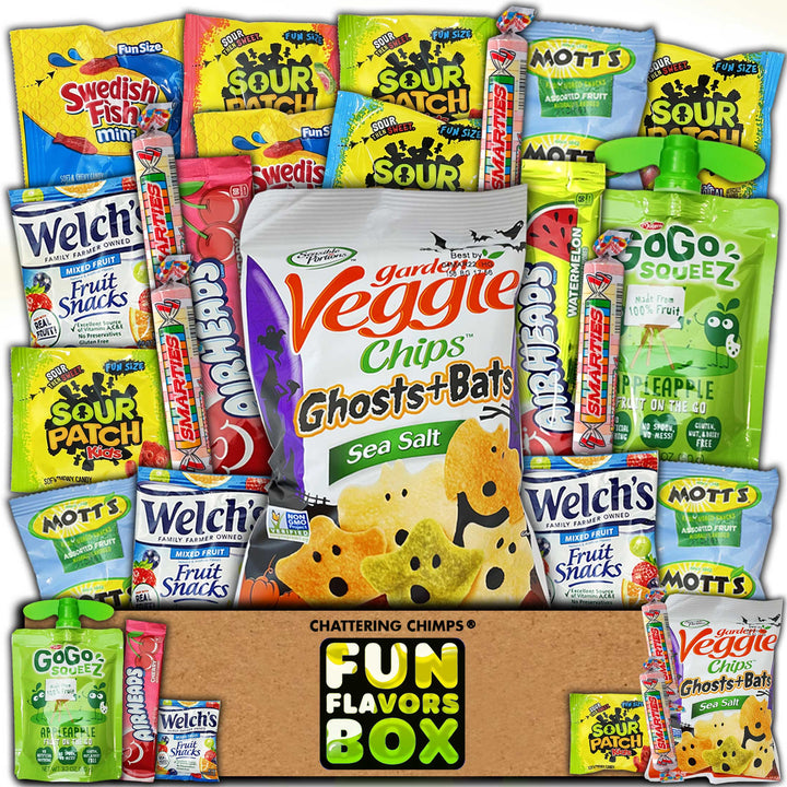 Fun Flavors Box | Personalized healthy snack box and care packages